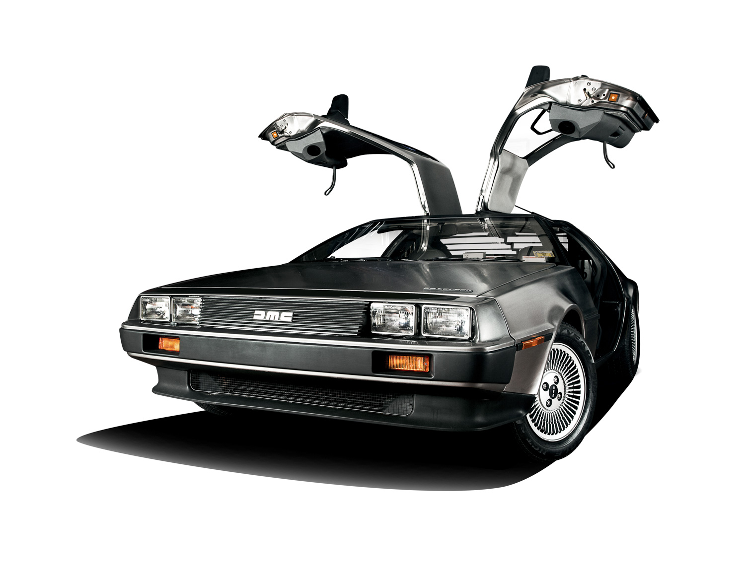 Stainless steel icon — DeLorean | New Zealand Classic Car